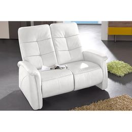 exxpo - sofa fashion 2-Sitzer &raquo;Tivoli, Kinosofa, bequem und komfortabel durch die Relaxfunktion&laquo; (2-sitzig), schmale Armlehnen, hohe R&uuml;ckenlehne wei&szlig; 