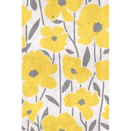 Livingwalls living walls Fototapete &raquo;Walls by Patel Flower Market&laquo; glatt Vlies, Wand gelb Vlies B/L: 1,8m x 2,7m