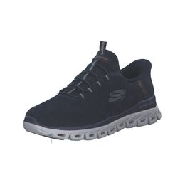 Skechers Sneaker 'Glide-Step - Noxus' Herren Gr&ouml;&szlig;e 43 marine / navy / grau / dunkelorange