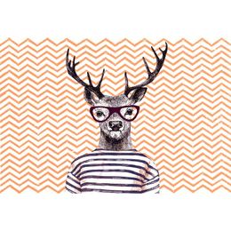 ARCHITECTS PAPER Fototapete &raquo;Atelier 47 Modern Deer 3&laquo; abstrakt glatt Vlies, Wand, Schr&auml;ge, Decke bunt Vlies B/L: 4m x 2,7m
