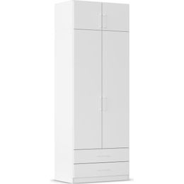 Rauch Kleiderschrank &raquo;Schrank Garderobe W&auml;scheschrank GAMMA in 4 Breiten 91-226 cm&laquo; 3 verschiedene Ausstattungen BASIC/CLASSIC/PREMIUM (inkl. SOFT-