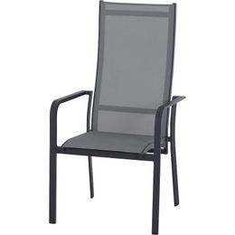 siena GARDEN Gartensessel &raquo;CARLTON Move Sessel&laquo; Aluminiumgestell matt anthrazit B/H/T: 60cm x 113cm x 63cm