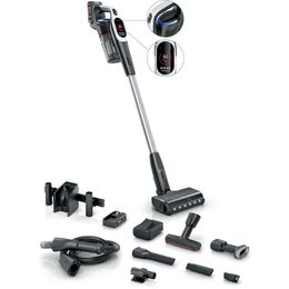 Bosch Akku-Stielstaubsauger &raquo;BTS942WQC&laquo; LED-Licht, HEPA-Filtersystem, Schnellladeger&auml;t, 2 Akkus, wei&szlig; Einheitsgr&ouml;&szlig;e Akku-Stielstaubsauger