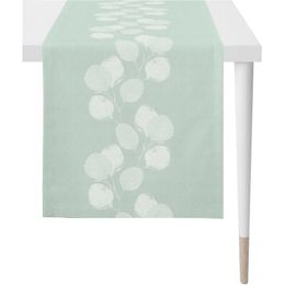 Apelt Tischl&auml;ufer &raquo;2717 LOFT STYLE, Jacquard&laquo; gr&uuml;n Polyester, Viskose B/L: 48cm x 140cm, 1 Stk., rechteckig