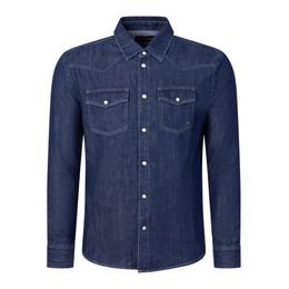 K by KARL LAGERFELD Karl Lagerfeld Button Up Shirt male size M Dark blue