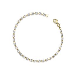 Firetti Armband &raquo;Schmuck Geschenk Silber 925 Armschmuck Armkette Kugelkette&laquo; Made in Germany gold 19, Silber 925 (Sterlingsilber)