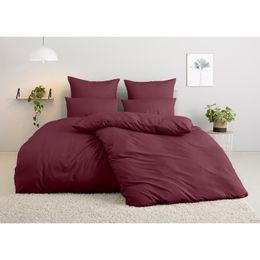 OTTO home Bettw&auml;sche &raquo;Desner 100% Microfaser, extra weich, allergikerfreundlich&laquo; 2 Stk. Premium Qualit&auml;t, uni, schnell trocknend, pflegeleicht, ab 