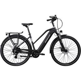 Z&uuml;ndapp Z&uuml;ndapp Damen &raquo;Z810&laquo; 24 Gang Shimano Altus RD-M310 Schaltwerk Kettenschaltung Heckmotor 250 W Pedelec, Elektrofahrrad f&uuml;r Damen schwarz 50cm, 28 Zoll 