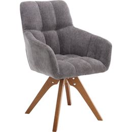 Home Affaire Drehstuhl (Set) 2 Stk. beige B/H/T: 61cm x 90cm x 66cm, 2 Stk., uni, 2er Set