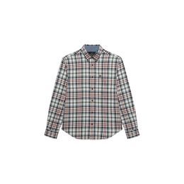Superdry & Co Hemd Herren Gr&ouml;&szlig;e XL dunkelblau / orange / karminrot / wei&szlig;