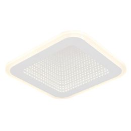 Globo LIGHTING LED Deckenleuchte &raquo;LAMELA&laquo; LED-Modul 1 Stk. Tageslichtwei&szlig; Deckenlampe/Wohnzimmer/Schlafzimmer/modern wei&szlig; 1 Stk.