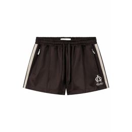 Another Cotton Lab Shorts 'Everyday' Damen Gr&ouml;&szlig;e 40 ecru / dunkelbraun