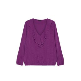 Fiorella Rubino Bluse Damen Gr&ouml;&szlig;e XXXL lila