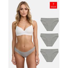 Tazzio Slip '3er-Pack F941' Damen Gr&ouml;&szlig;e S anthrazit