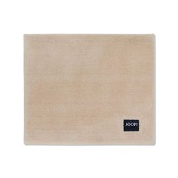 JOOP! Badteppich Joop Basic, Sand, Textil, Uni, quadratisch, 60x50 cm, Badtextilien, Badematten