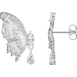 Thomas Sabo Damen Thomas Sabo Paar Ohrstecker &raquo;Butterfly Paradise Ohrstecker im Schmetterling-Design&laquo; mit Zirkonia (synth.) bunt Silber 925 (recycelt)