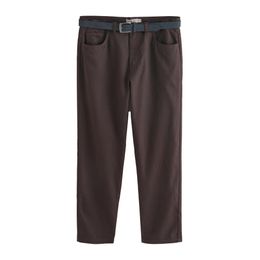 next Chino Pants male size 38 marine blue / Brown