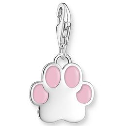 Thomas Sabo Damen Thomas Sabo Charm-Einh&auml;nger &raquo;Pfote Silber&laquo; bunt Einheitsgr&ouml;&szlig;e