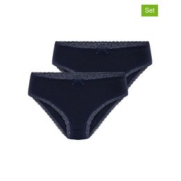 Hunkem&ouml;ller Hunkem&ouml;ller 2er-Set: Slips in Dunkelblau - 13% | Gr&ouml;&szlig;e L | Damen-unterteile