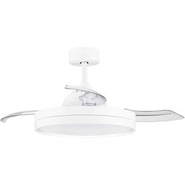 NOVA LUCE Deckenleuchte &raquo;NEVMA Deckenventilator&laquo; LED-Modul 1 Stk. warmwei&szlig; - kaltwei&szlig; 1, &Oslash; 107cm H: 39cm, 1 Stk.