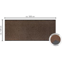 ANDIAMO Fu&szlig;matte &raquo;Easy, Made in Netherlands&laquo; rechteckig 5 mm H&ouml;he Schmutzfangmatte, rutschhemmend, Innen- und &uuml;berdachten Au&szlig;enbereich braun Kunstfaser B : 