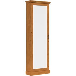 OTTO home Schuhschrank &raquo;Selma&laquo; beige Massivholz gebeizt/gewachst, B/H/T: 60cm x 180cm x 25cm, T&uuml;ren: 1 Stk.