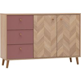 Schildmeyer Kommode &raquo;Visby, Sideboard, Made in Germany, B: 109 cm&laquo; 1 Stk. tlg. Solide Verarbeitung - Dieses Produkt ist in Deutschland gefertigt braun B/H/T: 