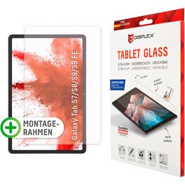 Displex Displayschutzfolie &raquo;Tablet Glass&laquo; f&uuml;r Samsung Galaxy Tab S7;Samsung Galaxy Tab S8;Samsung Galaxy Tab S9;Samsung Galaxy Tab S9 FE transparent Glas 