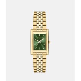 Liebeskind Berlin Damen Quarzuhr &raquo;Classic Square&laquo; Armbanduhr, Damenuhr, Edelstahlarmband, analog gold Einheitsgr&ouml;&szlig;e