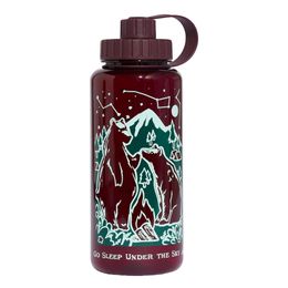 adidas terrex Trinkflasche 'Trit 1L' Damen Gr&ouml;&szlig;e XS/XL tanne / weinrot / wei&szlig;