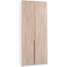 wimex Kleiderschrank &raquo;New York&laquo; in vielen Breiten, 208 oder 236cm hoch wei&szlig; B/H/T: 90cm x 208cm x 58cm, T&uuml;ren: 2 Stk.