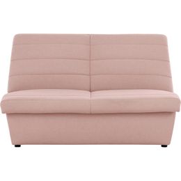 LOOKS by Wolfgang Joop 2-Sitzer &raquo;LOOKS VIII&laquo; Quersteppung, ohne Armlehnen, in zwei verschiedenen Gr&ouml;&szlig;en rosa 100% Polyester B/H/T: 145cm x 92cm x 