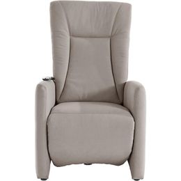 Sit & More sit&more TV-Sessel &raquo;Melissa&laquo; wahlweise elektrisch oder manuell verstellbar, optional Aufstehhilfe grau 100% Polyester Luxus-Microfaser Euphoria, 