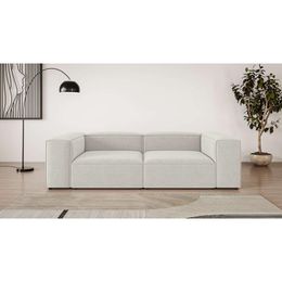 OTTO home Big-Sofa &raquo;XL HAILY Modularsofa extra tief, Sitztiefe 100 cm&laquo; als Modul oder separat verwendbar, f&uuml;r individuelle Zusammenstellung beige 100%