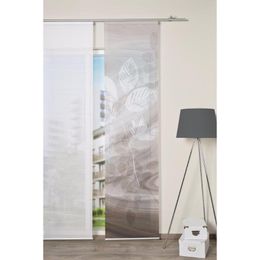 Vision S Schiebegardine &raquo;TOUPILLON&laquo; Paneelwagen 1 Stk. tlg. Schiebevorhang, Digitaldruck, Bambus beige Polyester 245cm, Paneelwagen, 60cm