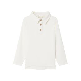 name it Shirt Jungen Gr&ouml;&szlig;e 122/128 wei&szlig;