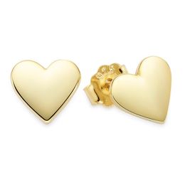 Aniston Jewelry & Watches Damen Aniston JEWELRY & WATCHES Paar Ohrstecker &raquo;Schmuck Geschenk Silberohrringe Herzform&laquo; gold Silber 925 (Sterlingsilber)