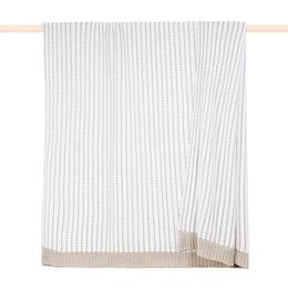 Pad Wohndecke &raquo;Breeze&laquo; Made in Europe, gewebt, reine Baumwolle, 130x170 cm beige Obermaterial: 100% Baumwolle B/L: 130cm x 170cm