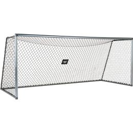 EXIT Fu&szlig;balltor &raquo;Scala&laquo; BxLxH: 500x208x200 cm, aus Aluminium silber Aluminium B/H/L: 500cm x 200cm x 208cm, 1 Stk. Aluminium