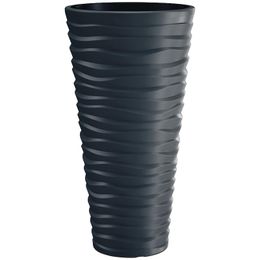 Prosperplast Pflanzk&uuml;bel &raquo;Sand slim&laquo; &Oslash;xH&ouml;he: 39x75 cm grau Kunststoff &Oslash; 39cm