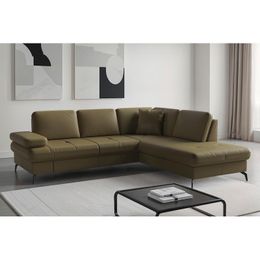 Sit & More sit&more Ecksofa &raquo;Morris Jubi, Ottomane, Breite 238 cm&laquo; mit Armteilfunktion, wahlweise mit Schlaffunktion braun B/H/T: 238cm x 83cm x 202cm, 