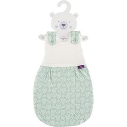 Tr&auml;umeland Babyschlafsack &raquo;Au&szlig;enschlafsack Kuschelhase&laquo; bunt Obermaterial: 100% Baumwolle. F&uuml;llung: 70% Polyester, 30% Elasthan 56/62, umlaufender Rei&szlig;verschluss