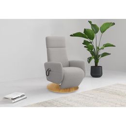 OTTO home TV-Sessel &raquo;Rochelle, inkl. Kopfteilverstellung & 360&deg; Drehfunktion&laquo; 1 Stk. tlg. TV-Sessel mit Drehfunktion 360 Grad grau 95% Polyester 5% 