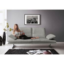 W.Schillig 2-Sitzer &raquo;broadway, Designsofa mit tollem Sitzkomfort, Breite 216cm&laquo; Sitztiefenverstellung, Kopfteil- & Seitenteilverstellung, Breite 216cm