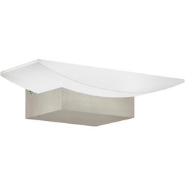 Eglo Wandleuchte &raquo;METRASS&laquo; LED-Modul 1 Stk. Warmwei&szlig; Deckenleuchte in schwarz aus Alu - 5,6W - Warmwei&szlig; wei&szlig; 1, H: 14cm, 1 Stk.