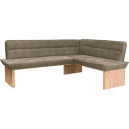 OTTO home Eckbank &raquo;Beluna Polsterbank, Sitzecke&laquo; mit Wellenunterfederung im Sitz, TOPSELLER braun Polyester B/H/T: 210cm x 89cm x 169cm, Luxus-
