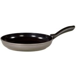 Kr&uuml;ger Bratpfanne &raquo;Aluguss Pfanne flach Potsdam&laquo; Aluminiumguss 1 Stk. tlg. f&uuml;r Induktions-Kochfelder geeignet grau &Oslash; 28cm + H&ouml;he 6cm