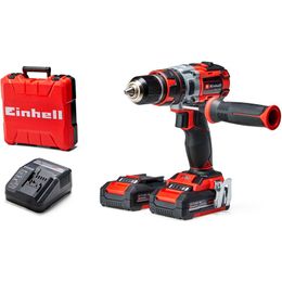 Einhell Akku-Schlagbohrschrauber &raquo;TP-CD 18 Li-i BL&laquo; Power X-Change, Inkl. 2x 2,0 Ah, Ladeger&auml;t und Transportkoffer rot Mitglied der Power X-Change Familie