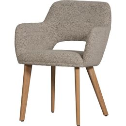 Woood Esszimmerstuhl () beige B/H/T: 86cm, heller Fu&szlig;