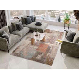 OCI DIE TEPPICHMARKE Teppich &raquo;ATLANTA TRACK&laquo; rechteckig 5 mm H&ouml;he Flachgewebe, gewebt und robust Obermaterial: 44% Polyacryl, 30% Baumwolle, 26% 